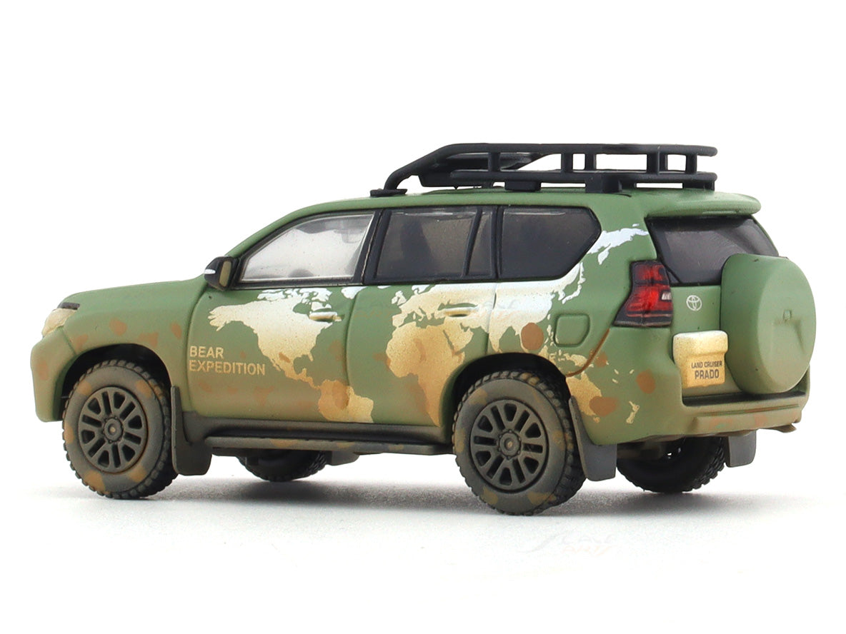 Toyota FJ90 Land Cruiser LC150 Prado Bear Expedition 1:64 GCD diecast ...