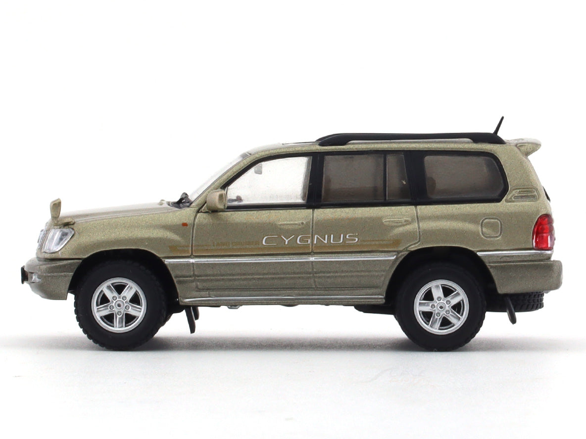 Toyota Land Cruiser Cygnus golden 1:64 GCD diecast scale model ...