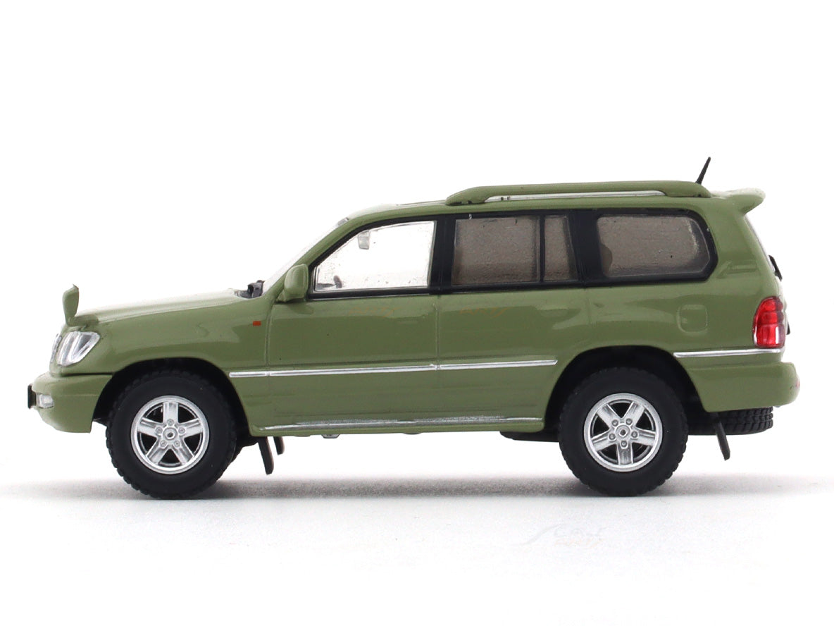 Toyota Land Cruiser Cygnus green 1:64 GCD diecast scale model miniature ...