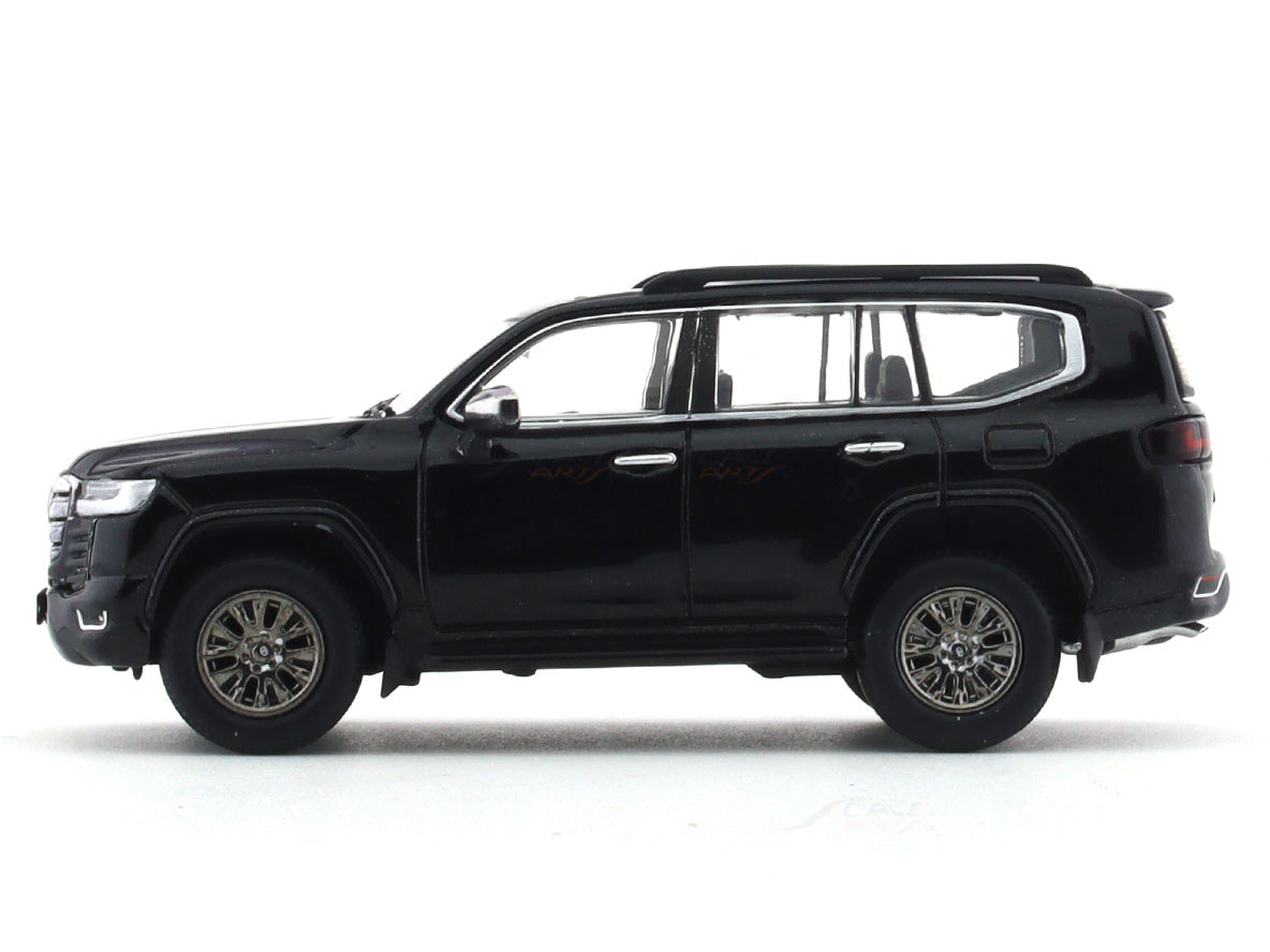 Toyota Land Cruiser LC300 black 1:64 GCD licensed diecast scale model ...