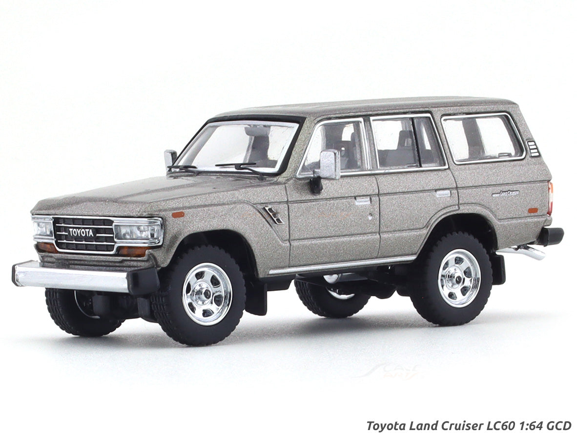 Toyota Land Cruiser LC60 grey 1:64 GCD diecast scale model car | Scale ...