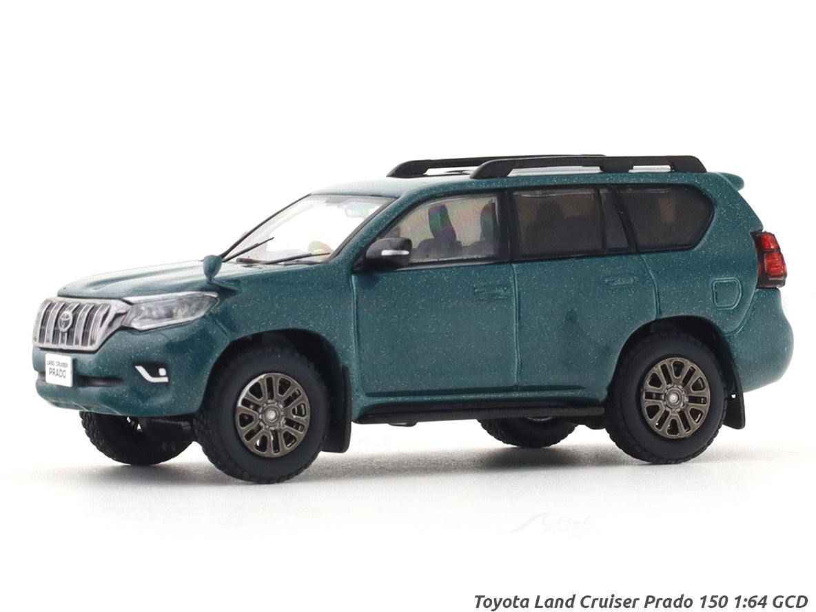 Toyota Land Cruiser Prado 150 green 1:64 GCD diecast scale model car ...