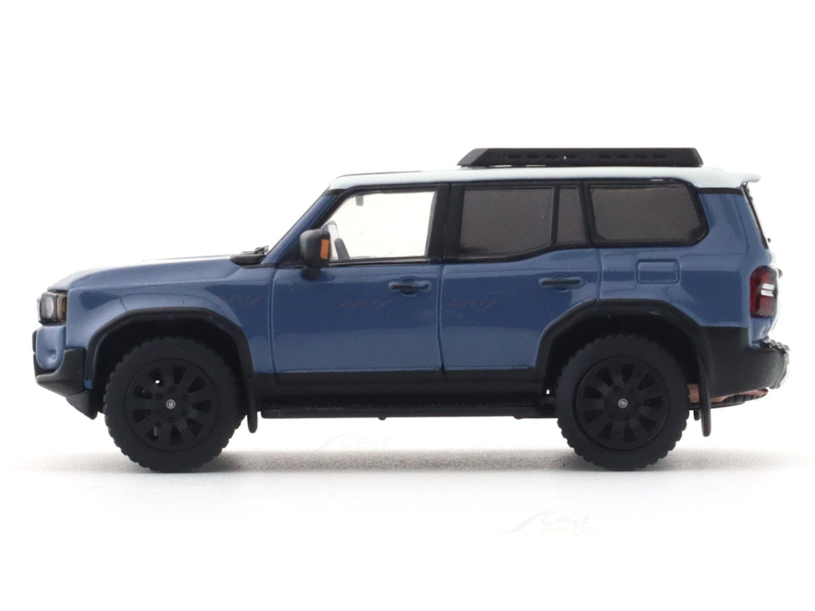 Toyota Land Cruiser Prado 250 blue 1:64 GCD diecast scale model car ...