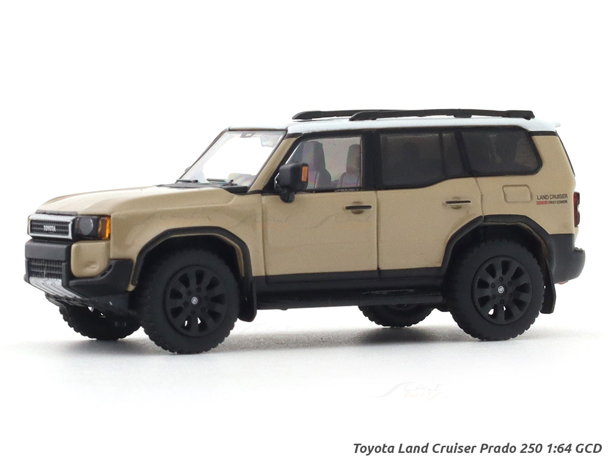 Toyota Land Cruiser Prado 250 brown 1:64 GCD diecast scale model car ...