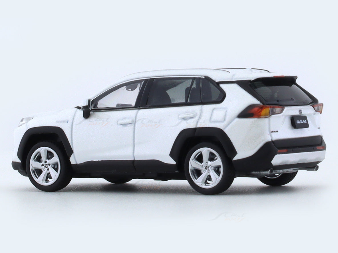 Toyota RAV4 white 1:64 LCD Model diecast scale model car collectible ...