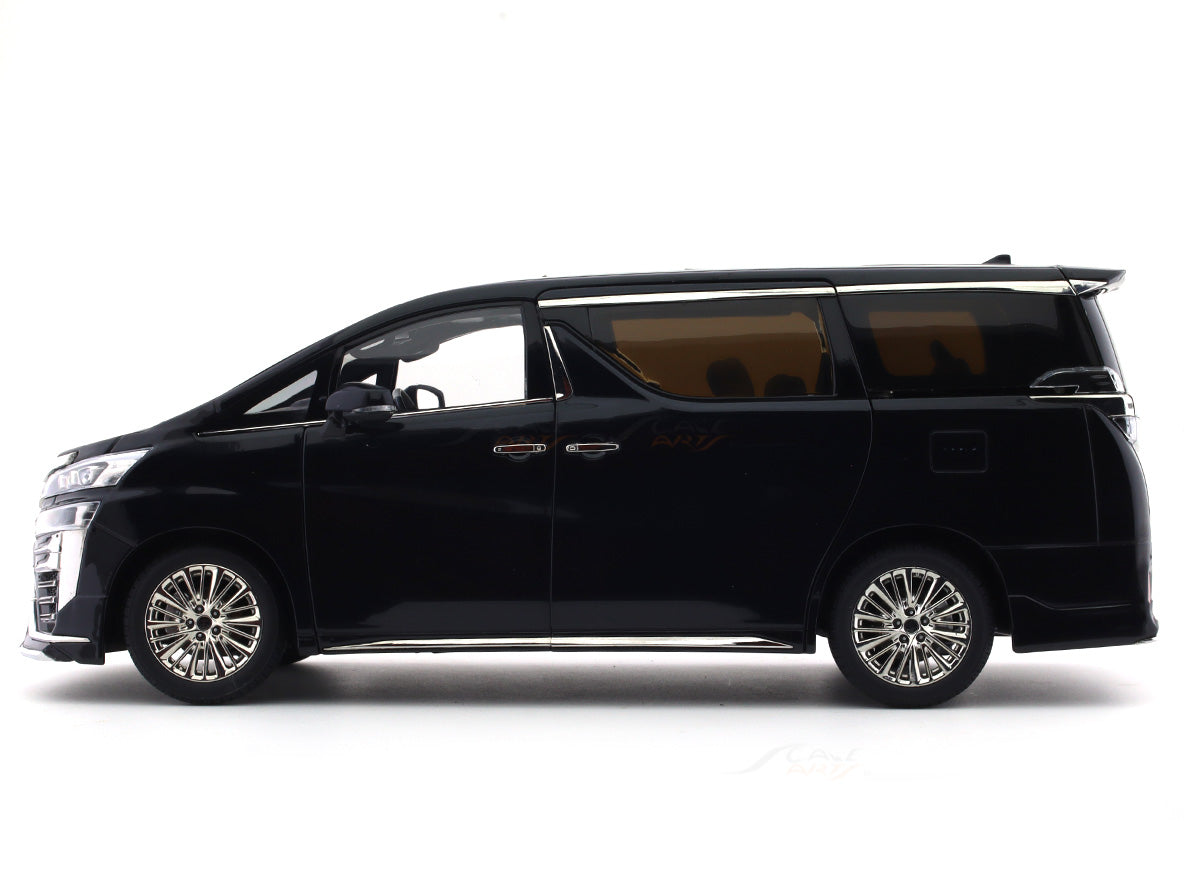 Toyota Vellfire Black 1:18 Kengfai diecast Scale Model van | Scale Arts ...