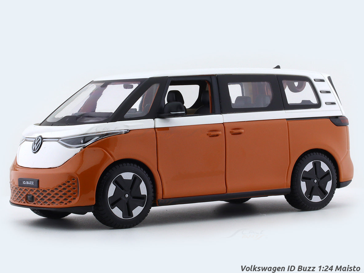 Volkswagen ID Buzz Orange 1:24 Maisto licensed diecast Scale Model car ...