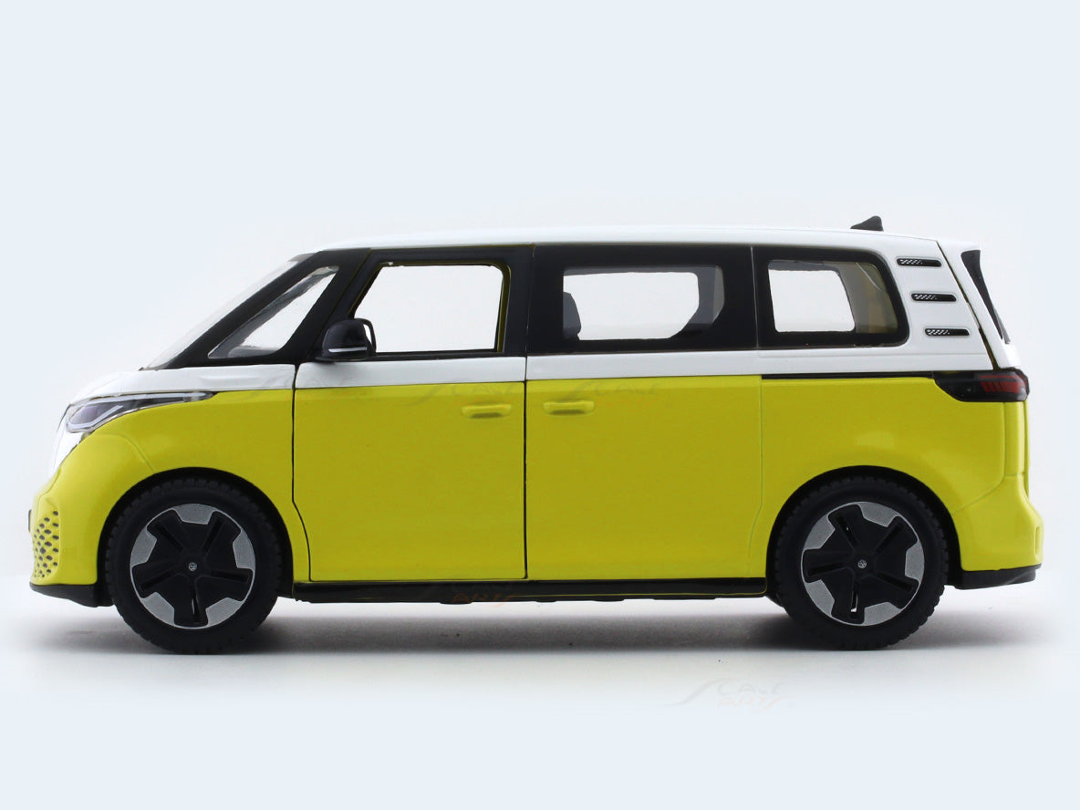 Volkswagen ID Buzz Yellow 1:24 Maisto licensed diecast Scale Model car ...