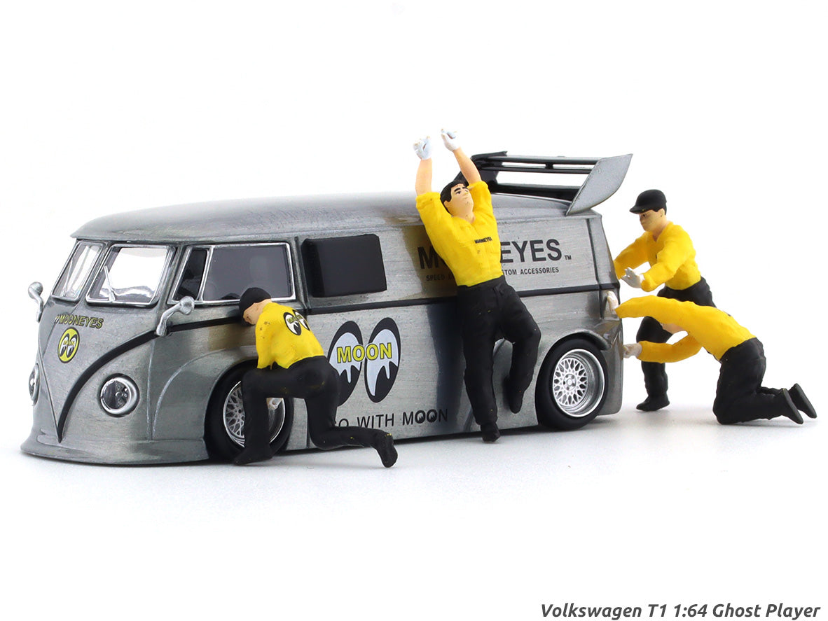 Volkswagen T1 Mooneyes 1:64 Ghost Player diecast scale model car ...
