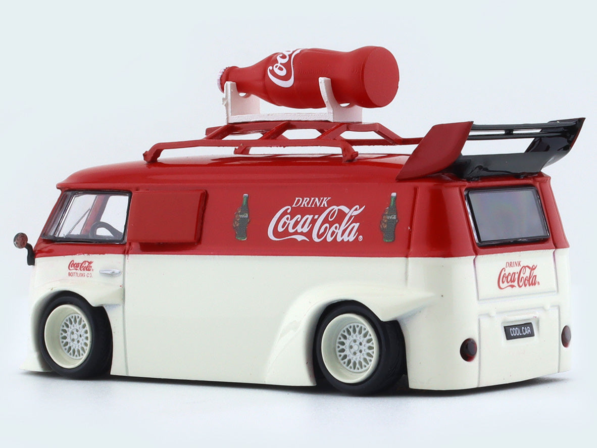 Volkswagen T1 Coca Cola beige red 1:64 Time Micro diecast scale model ...