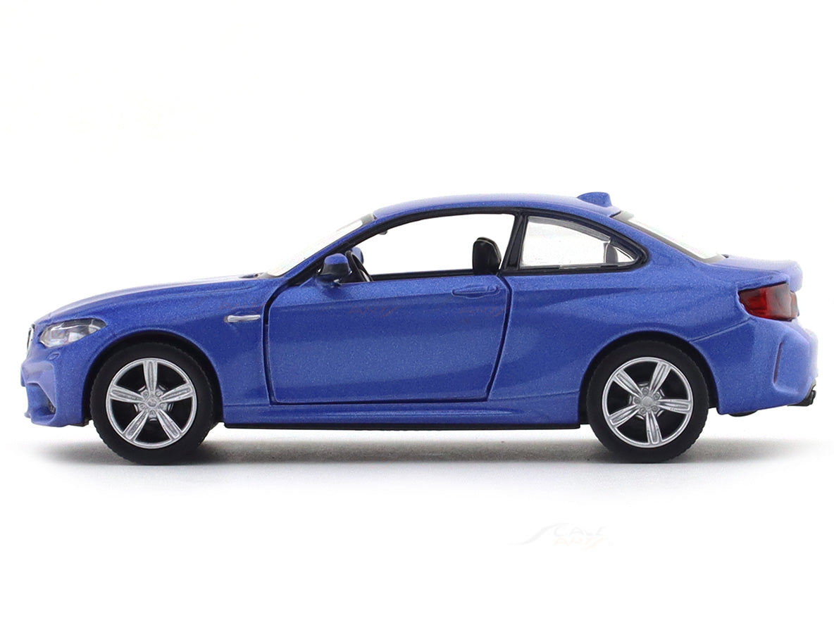 BMW M2 Coupe Blue 1:33-42 RMZ City licensed pull back car scale model ...