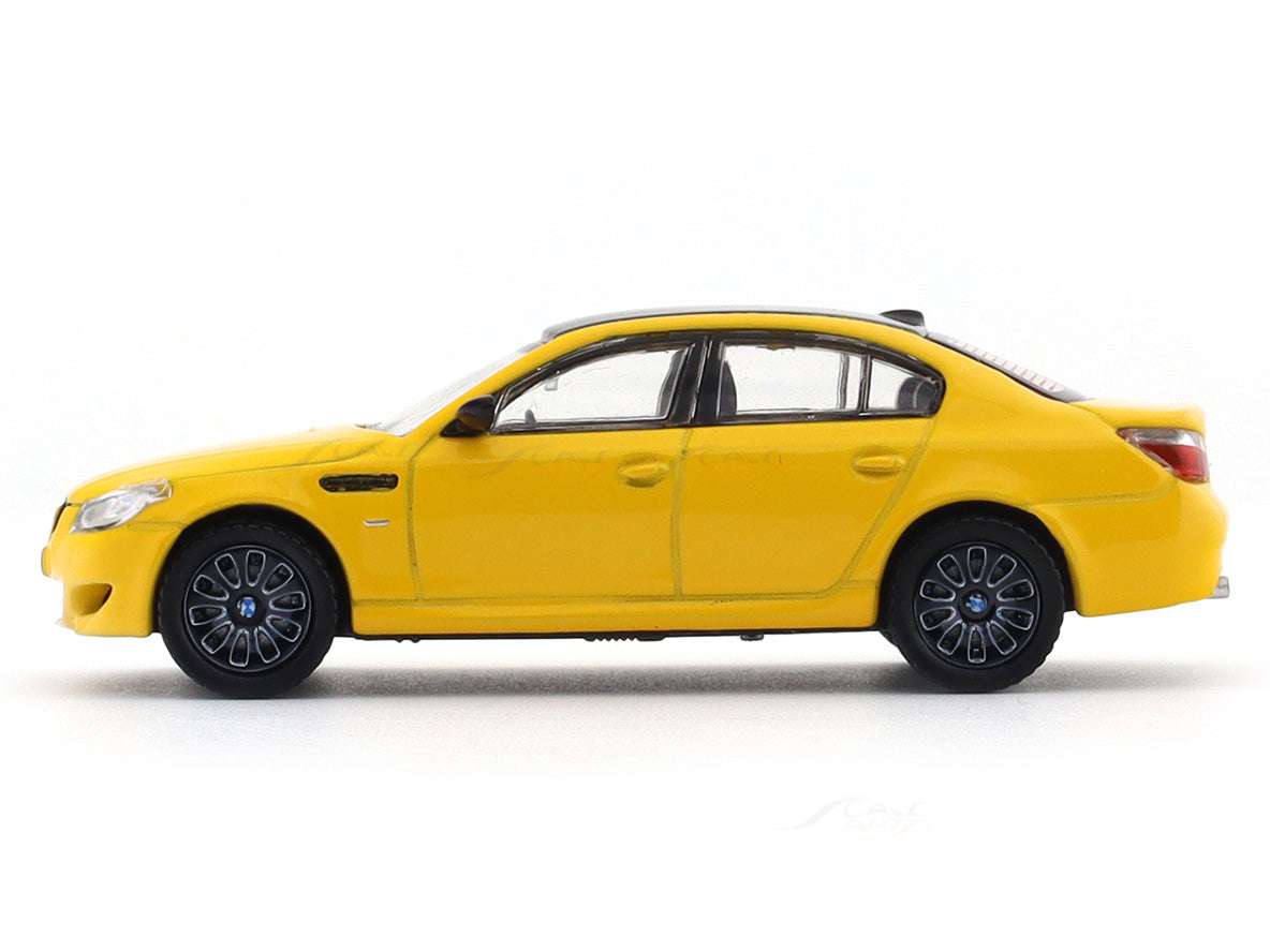 BMW M5 E60 Yellow 1:64 Shadow diecast scale model car miniature ...