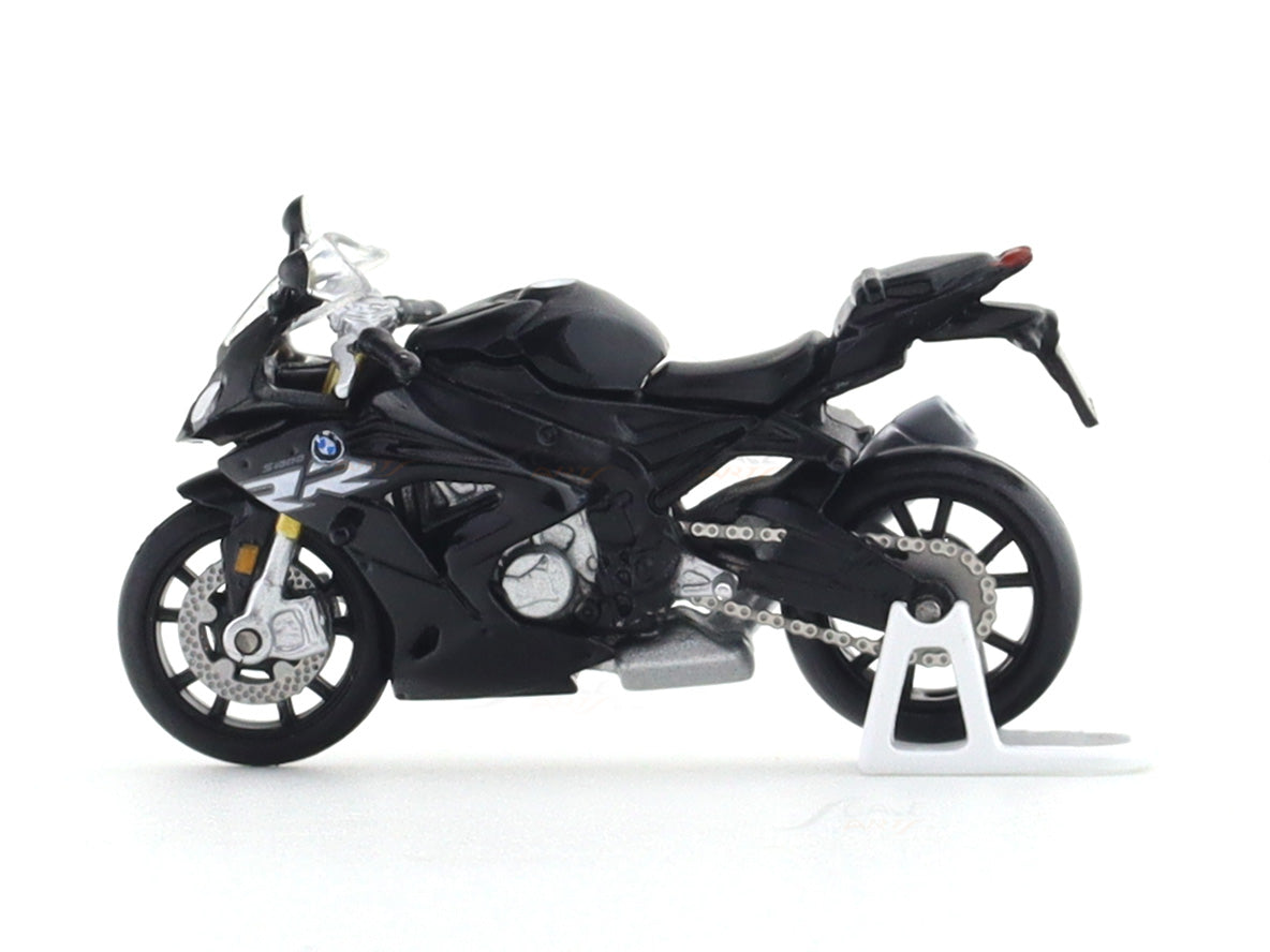 BMW S1000RR black 1:64 CM Model diecast scale bike model collectible ...