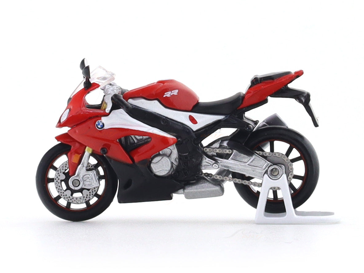 BMW S1000RR red 1:64 CM Model diecast scale bike model collectible ...