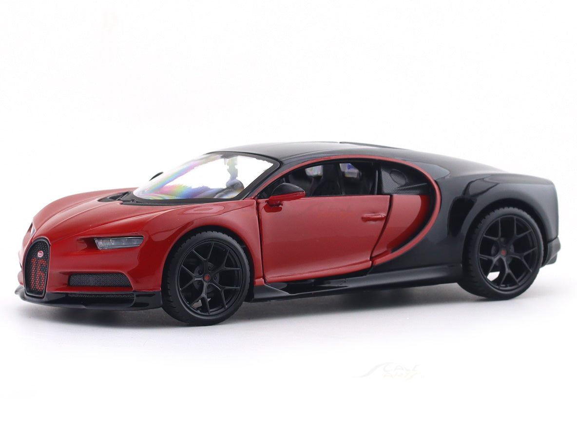Bugatti Chiron Sport Red 1:24 Maisto with Acrylic Case Licensed Diecast ...