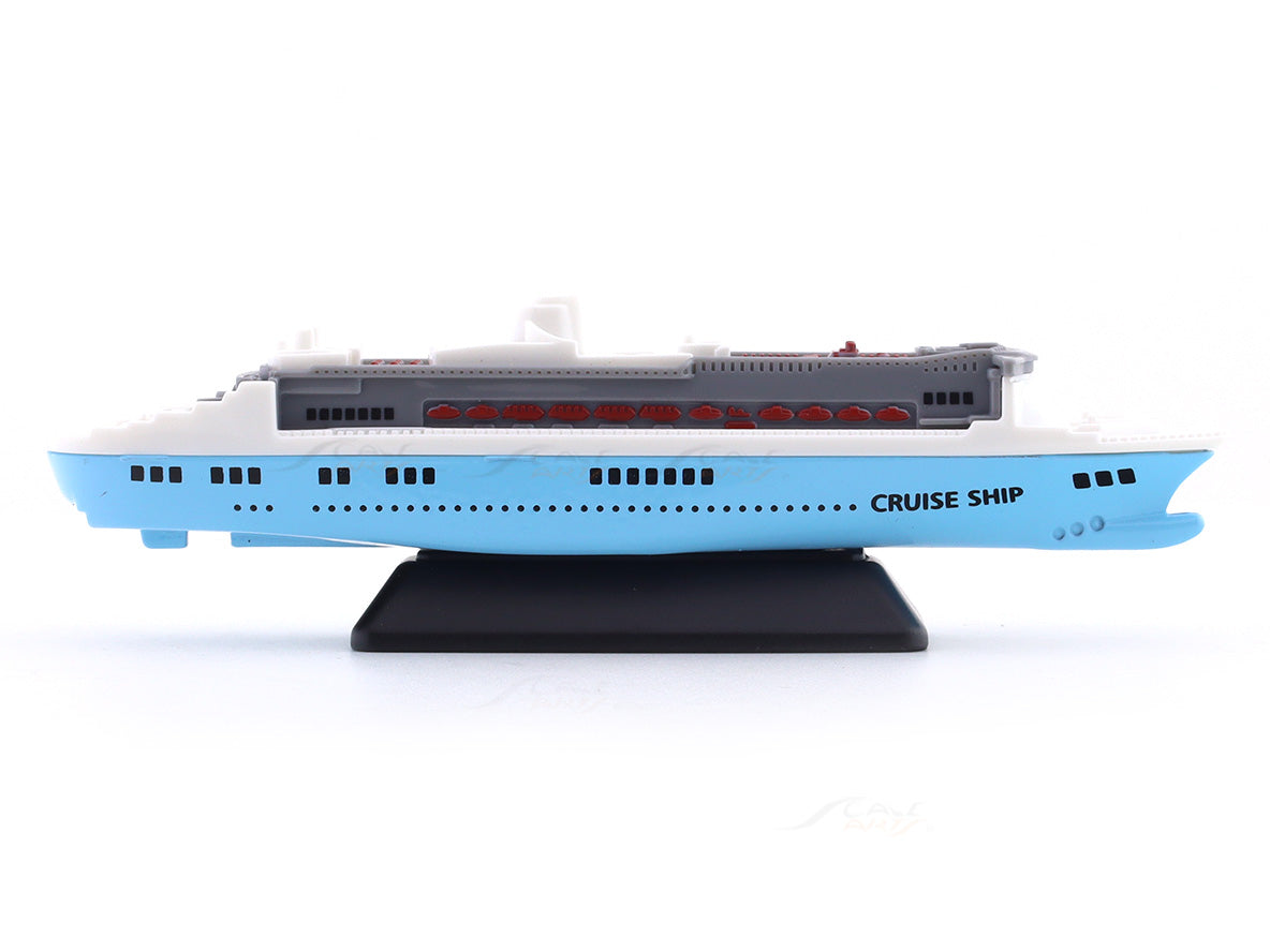 Cruise Ship blue miniature scale model | Scale Arts India