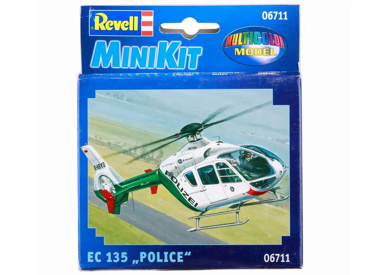 EC 135 Police Helicopter Revell mini kit plastic model kit | Scale Arts ...
