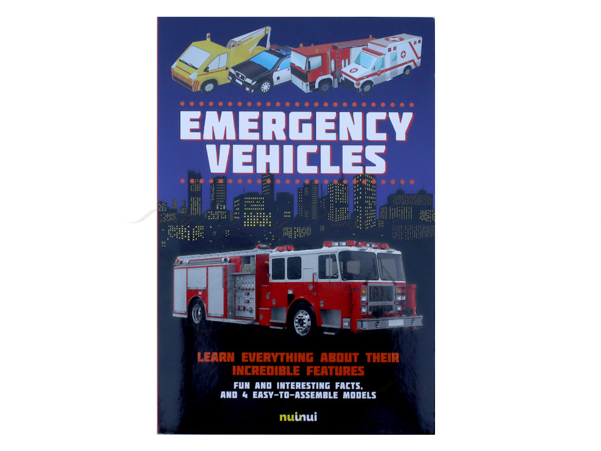 Emergency Vehicles : Book | Scale Arts India