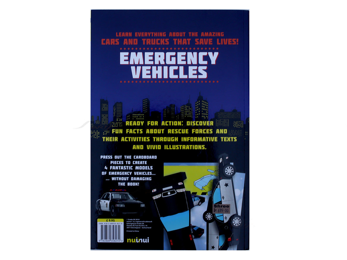 Emergency Vehicles : Book | Scale Arts India
