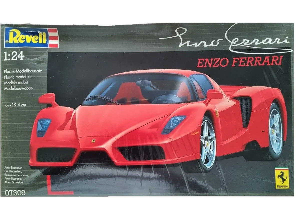 Enzo Ferrari 1:24 Revell plastic scale model cars kit | Scale Arts India