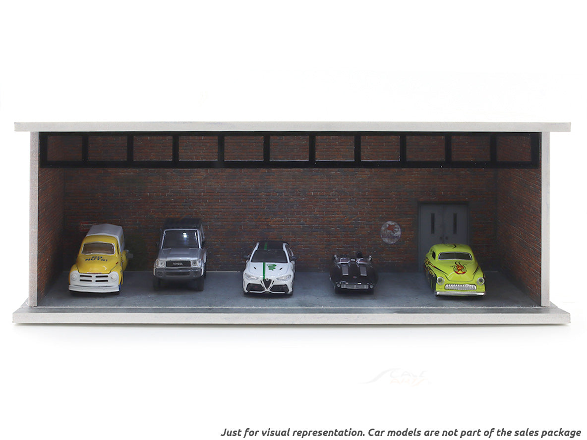 Brick Basement Garage Design A diorama for 1:64 Scale Arts India ...