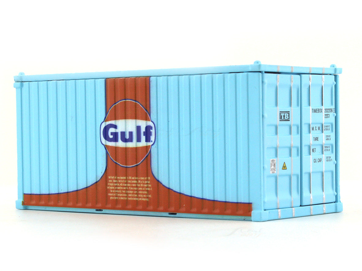 Gulf diecast container 1:64 Time Box scale model | Scale Arts India