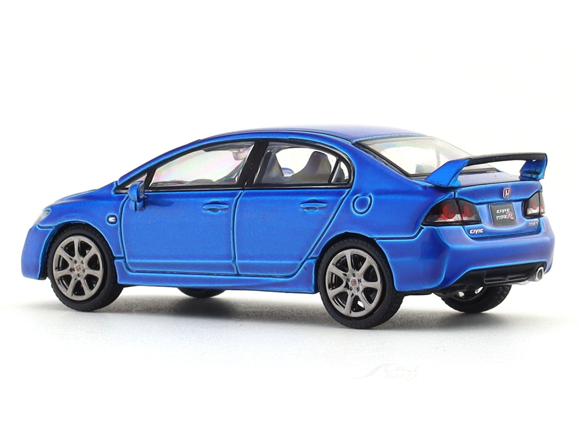 Honda Civic Type R FD2 Blue 1:64 DCT diecast scale model car miniature ...
