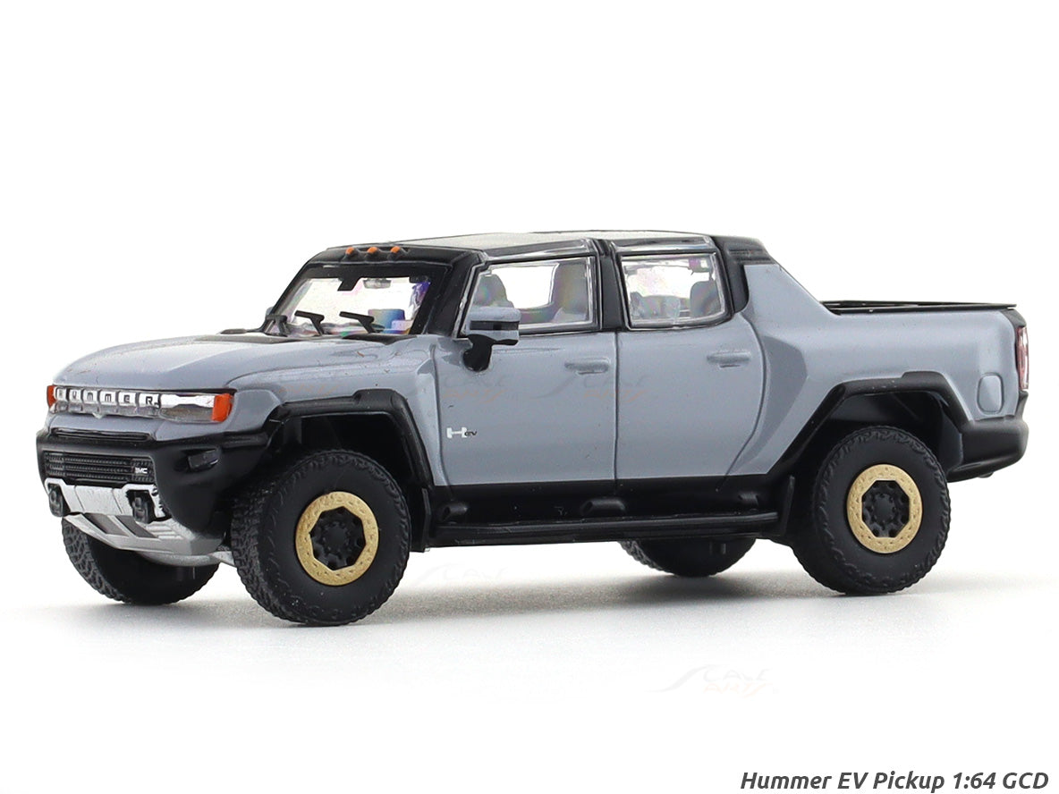 Hummer EV Pickup Grey 1:64 GCD diecast scale model car miniature ...