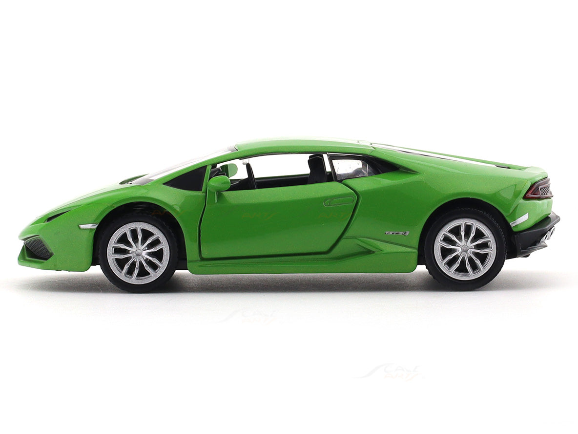 Lamborghini Huracan Coupe green 1:33-42 RMZ City licensed pull back car ...