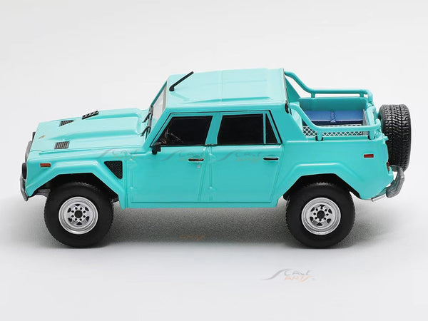 Lamborghini LM002 Blue 1:64 Shadow Pro Diecast Model Car | Classic Off ...