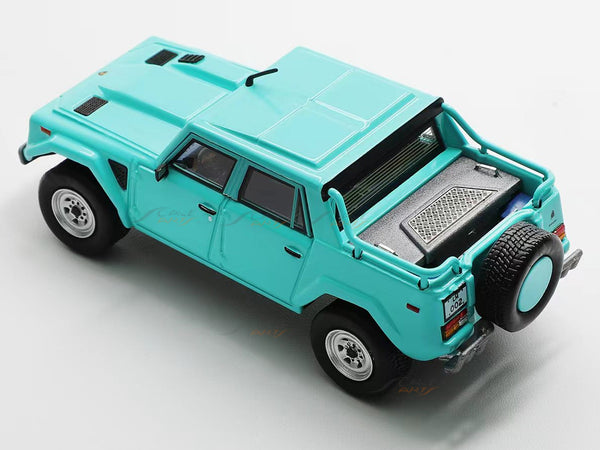 Lamborghini LM002 Blue 1:64 Shadow Pro Diecast Model Car | Classic Off ...