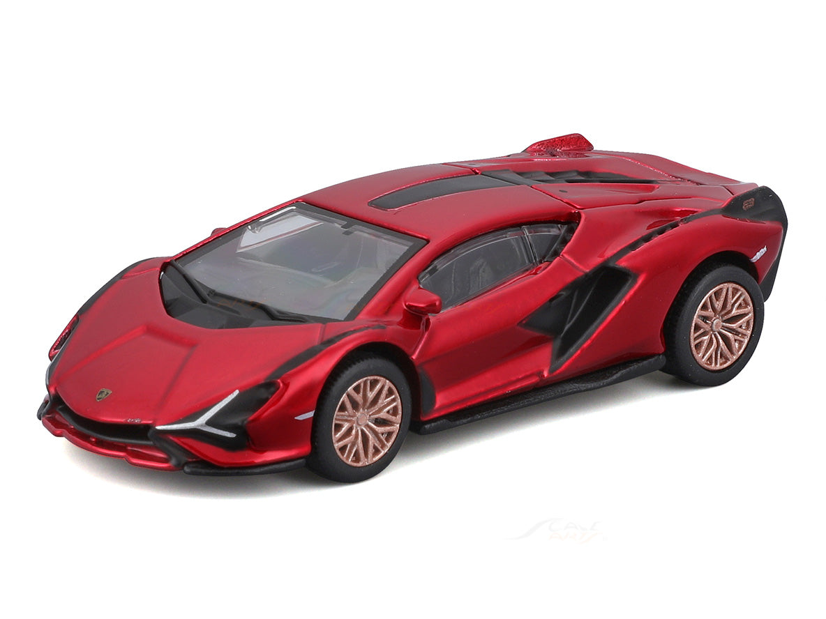Lamborghini Sian FKP 37 red 1:64 Maisto licensed diecast scale model ...