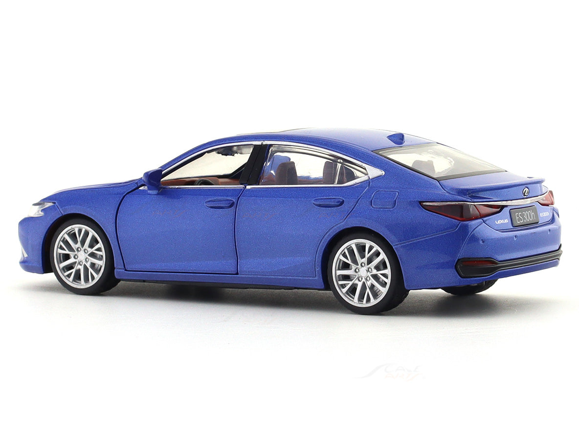 Lexus ES 300h Blue 1:35 MSZ licensed pullback diecast Scale Model car ...