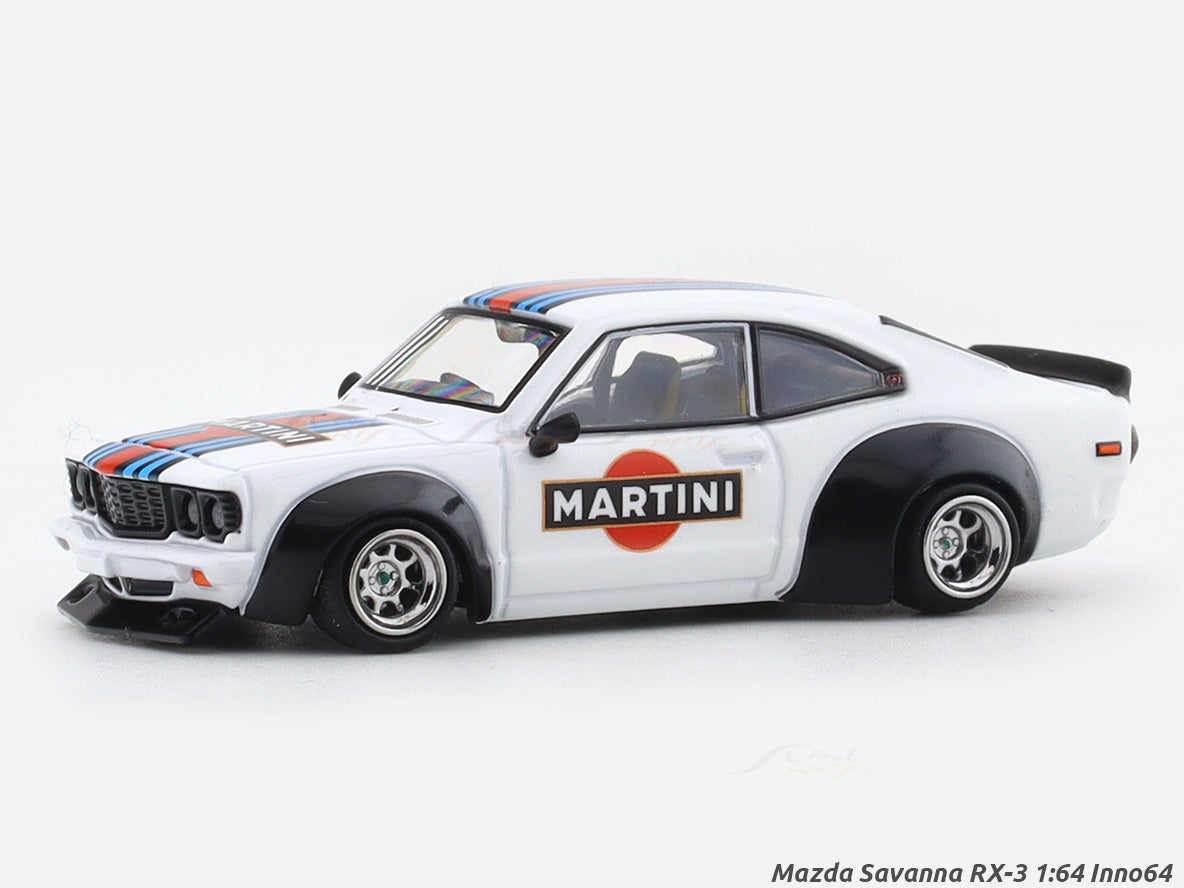 Mazda Savanna RX-3 Martini 1:64 Inno64 diecast scale model car ...