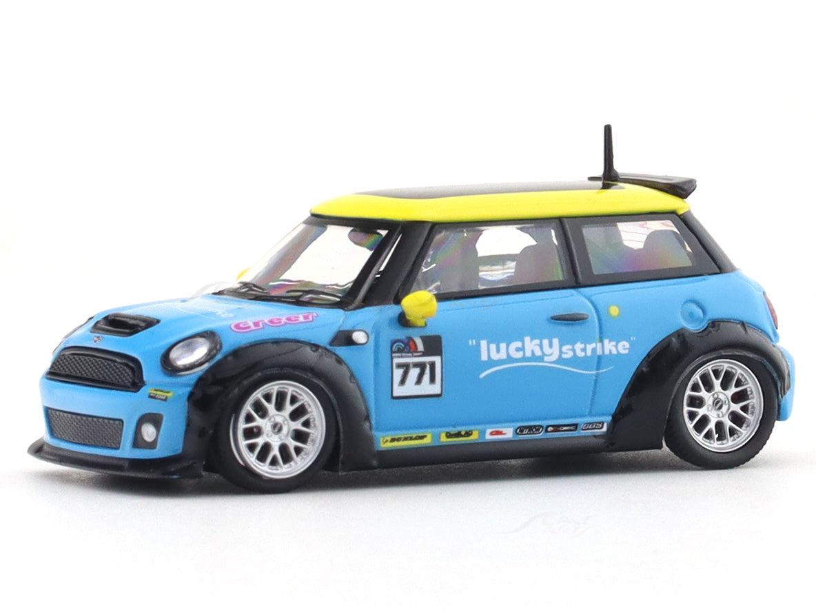 Mini Cooper R56 Lucky Strike 1:64 Time Micro Diecast Scale Model Car ...