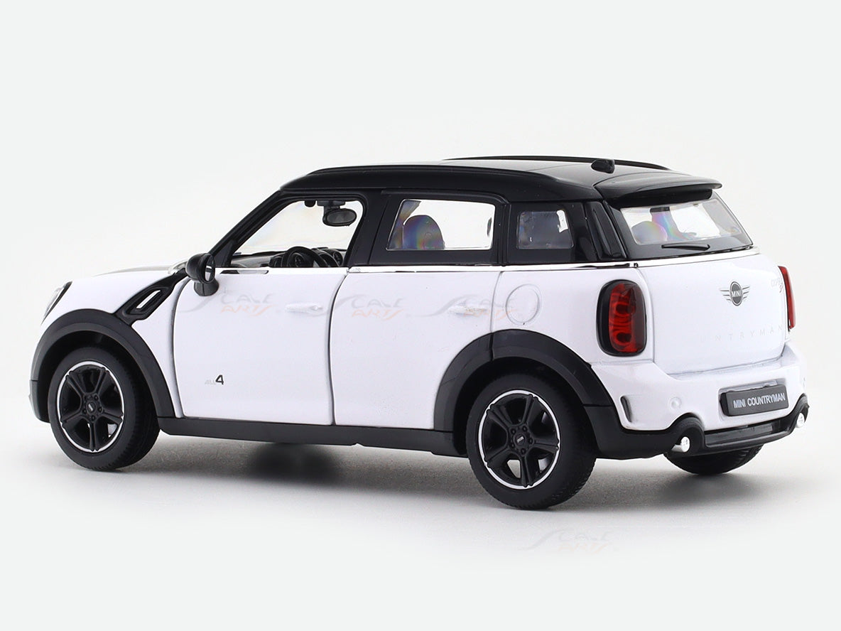 Mini Cooper Countryman White 1:24 Rastar licensed diecast alloy scale ...