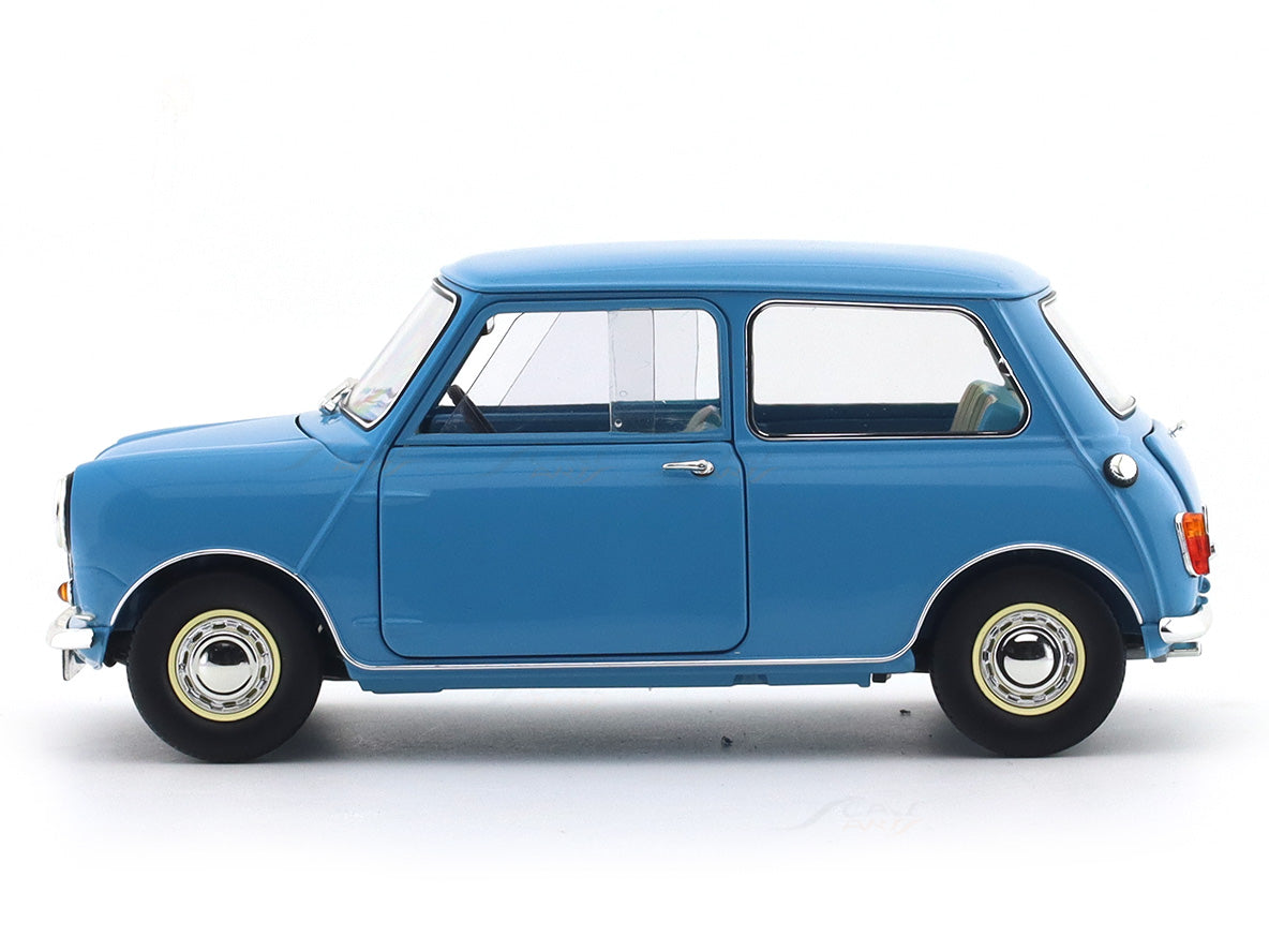 Morris Mini Minor Blue 1:18 Kyosho Premium Licensed Diecast Scale Model ...