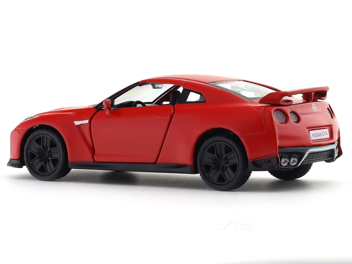Nissan Skyline GT-R R35 Matte Red 1:33-42 RMZ City licensed pull back ...