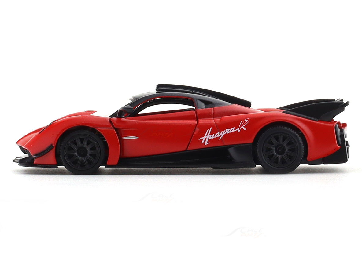 Pagani Huayra R matte red 1:33-42 RMZ City licensed pull back car scale ...