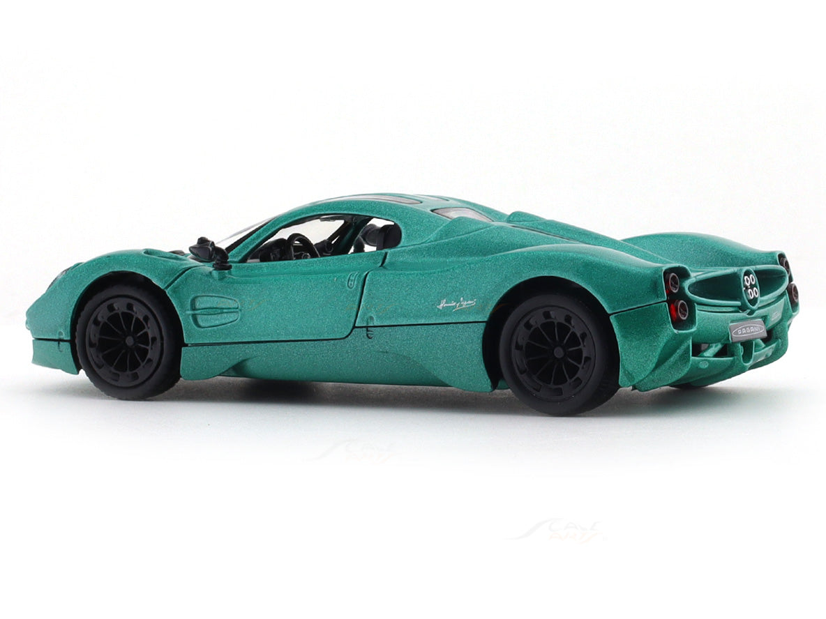 Pagani Utopia Green 1:33-42 RMZ City licensed pull back car scale model ...