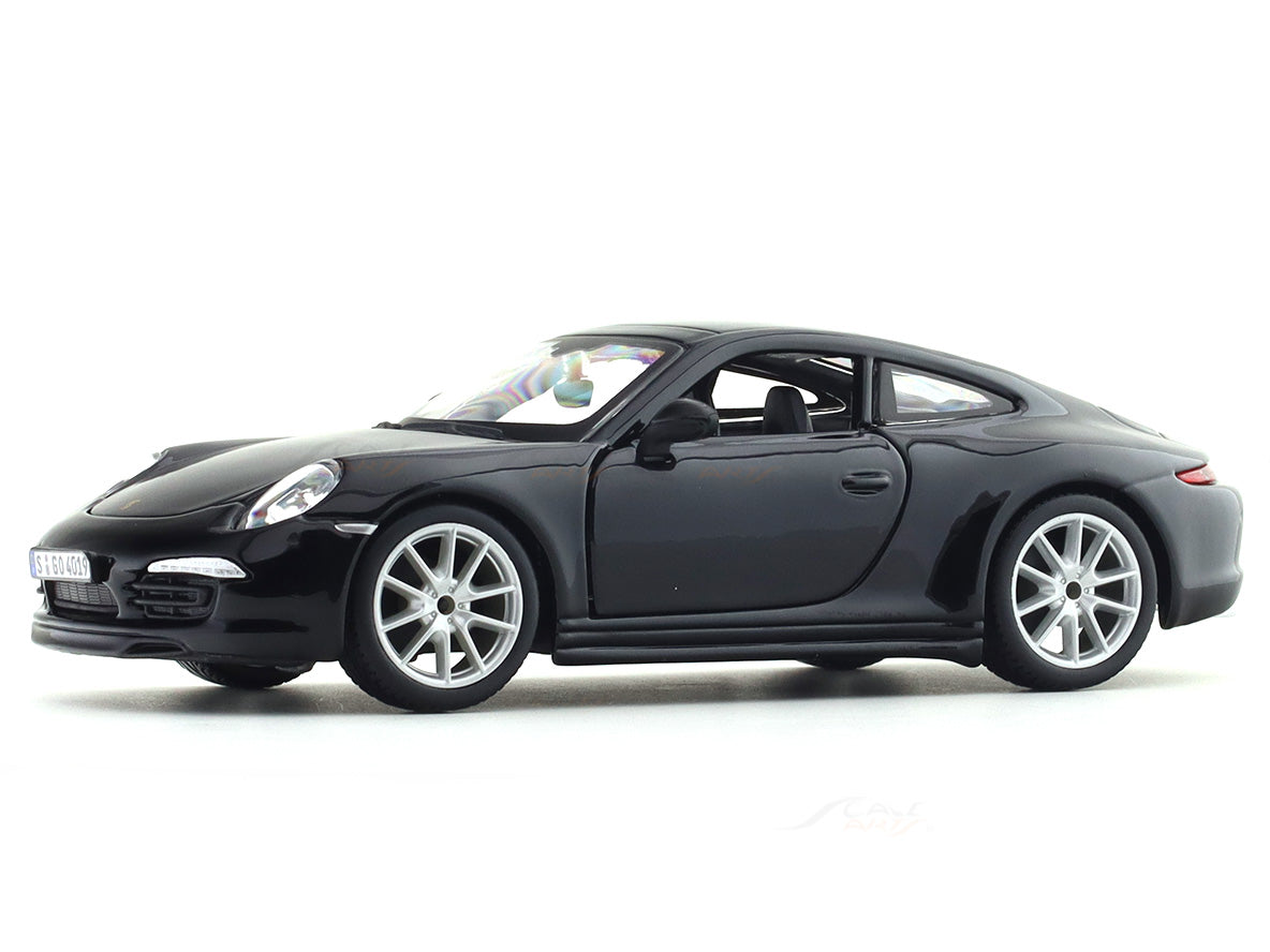 Porsche 911 Carrera S black 1:24 Bburago with Acrylic Case Licensed ...