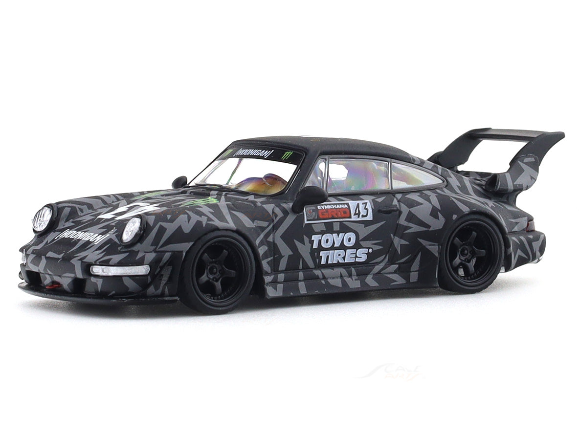 Porsche 911 RWB Hoonigan 1:64 Flame Diecast Scale Model Car Collectible ...