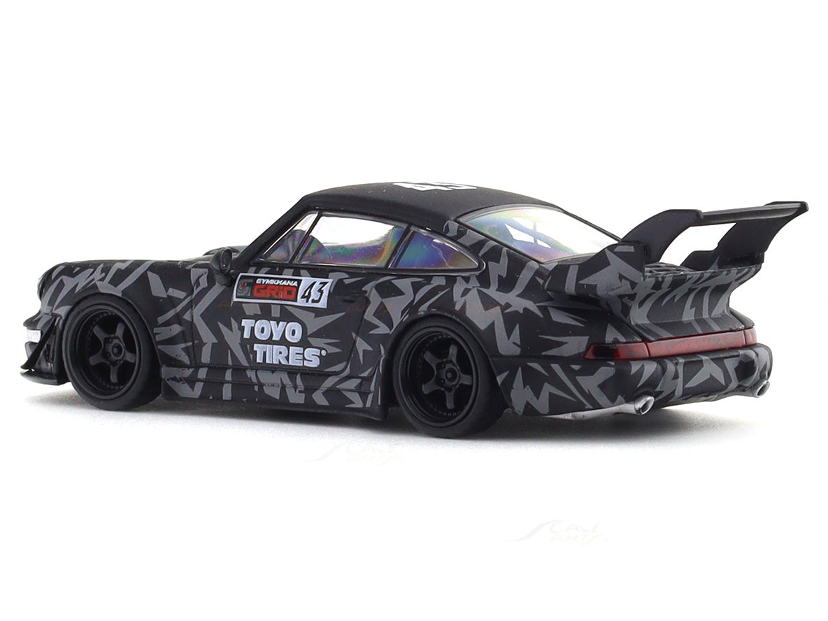 Porsche 911 RWB Hoonigan 1:64 Flame Diecast Scale Model Car Collectible ...