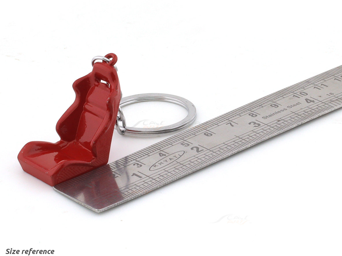 Race Car seat red keyring / keychain | Scale Arts India