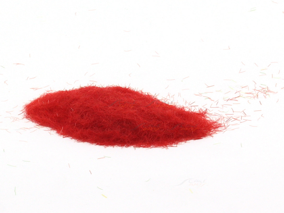 Red static grass flock 50 grams diorama accessories | Scale Arts India