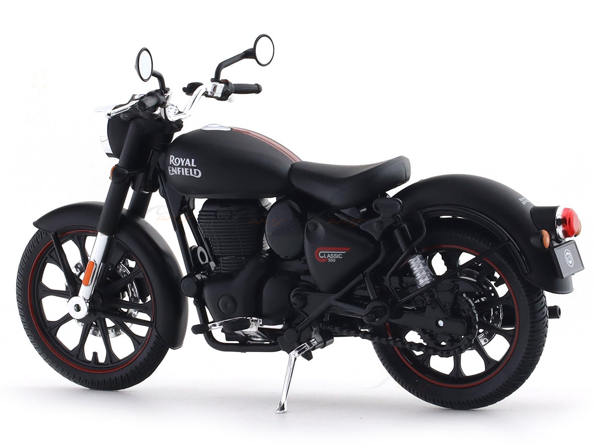 Royal Enfield New Classic 350 Stealth Black 1:12 Maisto licensed ...