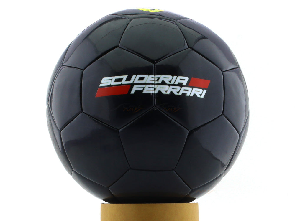 Ferrari Soccer ball Size 5 Black laminated : licensed product | Scale ...
