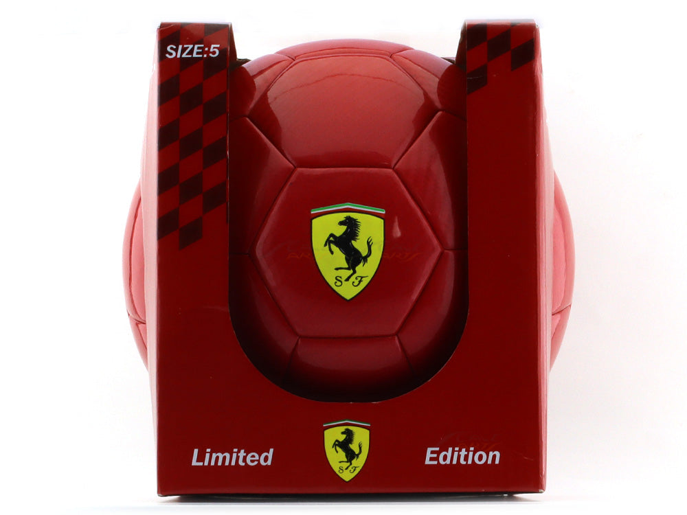Ferrari Soccer ball Size 5 Red laminated | Scale Arts India