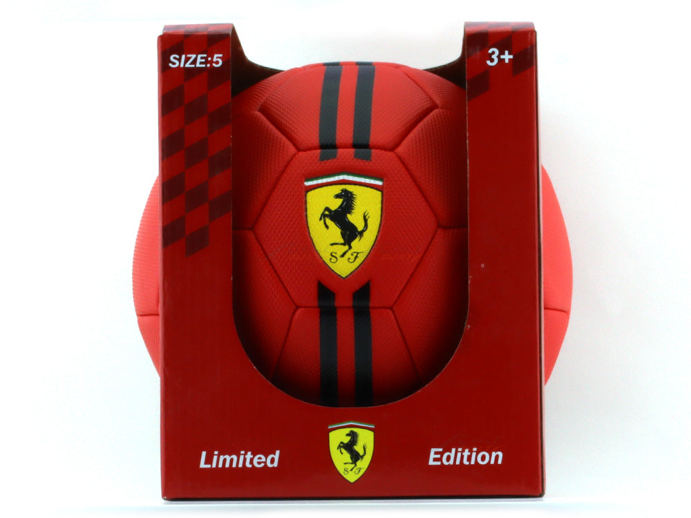 Ferrari Soccer ball Size 5 Red : licensed product | Scale Arts India