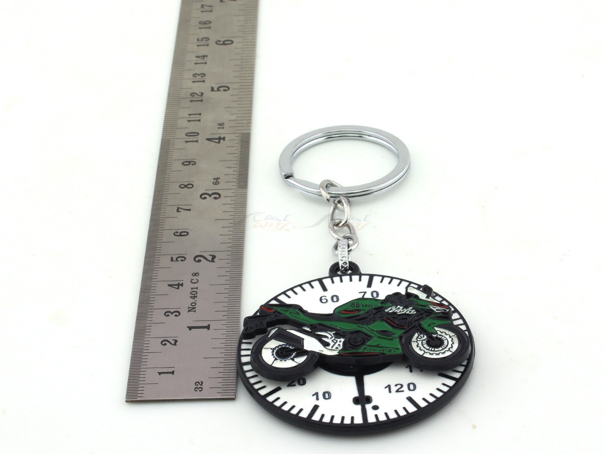 R1250 GS bike spinning metal keyring / keychain | Scale Arts India